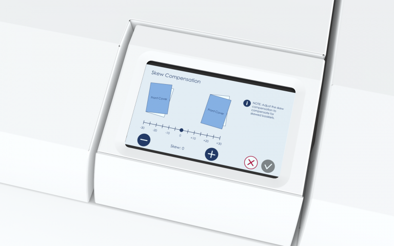 Skew Adjustment For A Perfect Result.