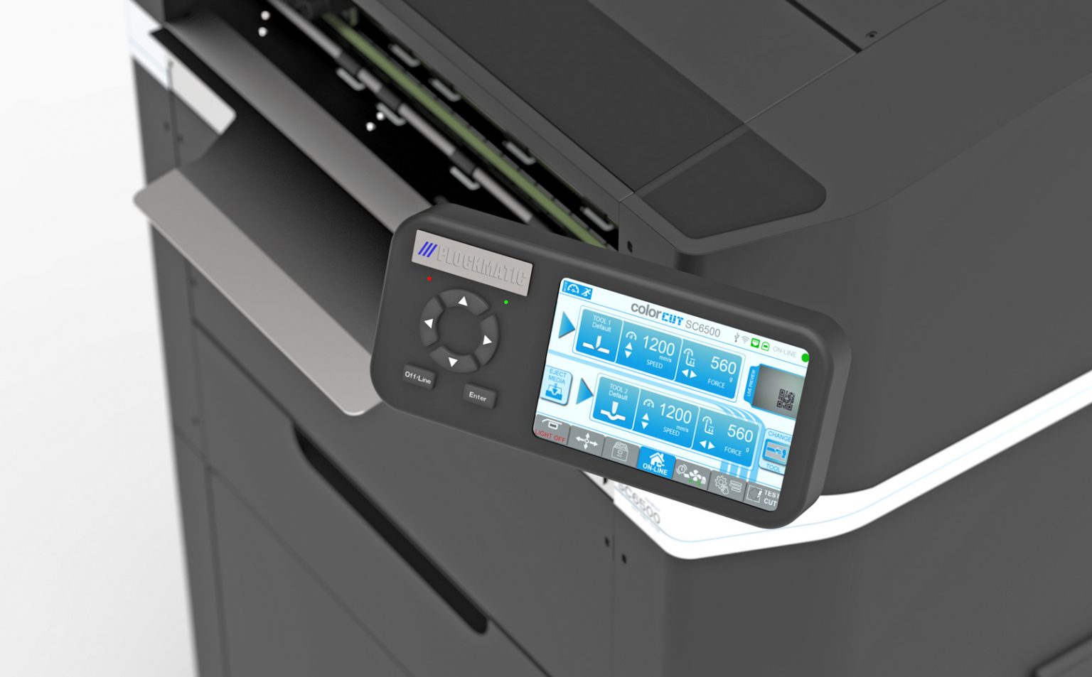 Complete unattended cutting production